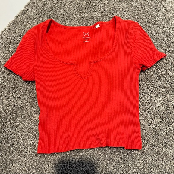Tops | Red Shirt | Poshmark